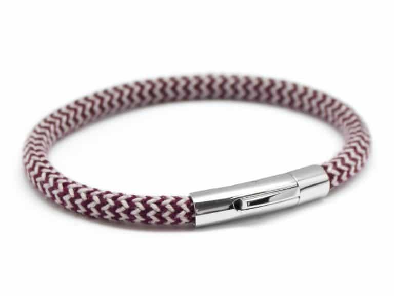 Bracelets rouges personnalisables pour hommes - Petits Trésors